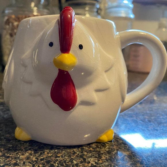 Source Unknown | Kitchen | Vintage Chicken Mug | Poshmark